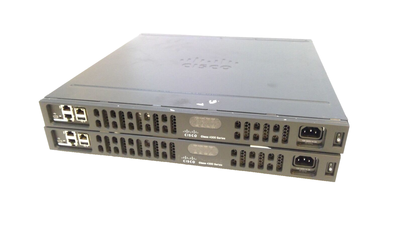 pair of ISR4331/K9 Cisco 4331 Integrated Services Router | eBay