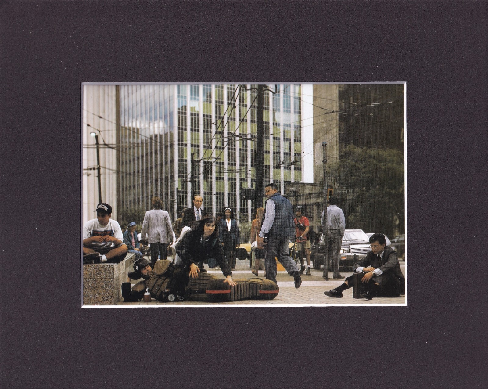 8X10" Matted Print Art Picture: Jeff Wall, The Stumbling Block | eBay
