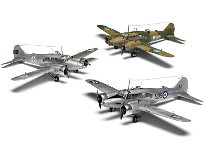 Avro Anson Mk.I Aircraft w/ 3 Scheme Options Model Kit 1/48 by Airfix ...