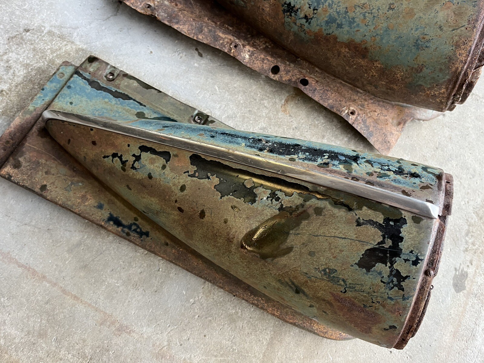 1940 CADILLAC 62 Series Headlights Mounts Hot Rod, Custom Rat Rod Caddy ...