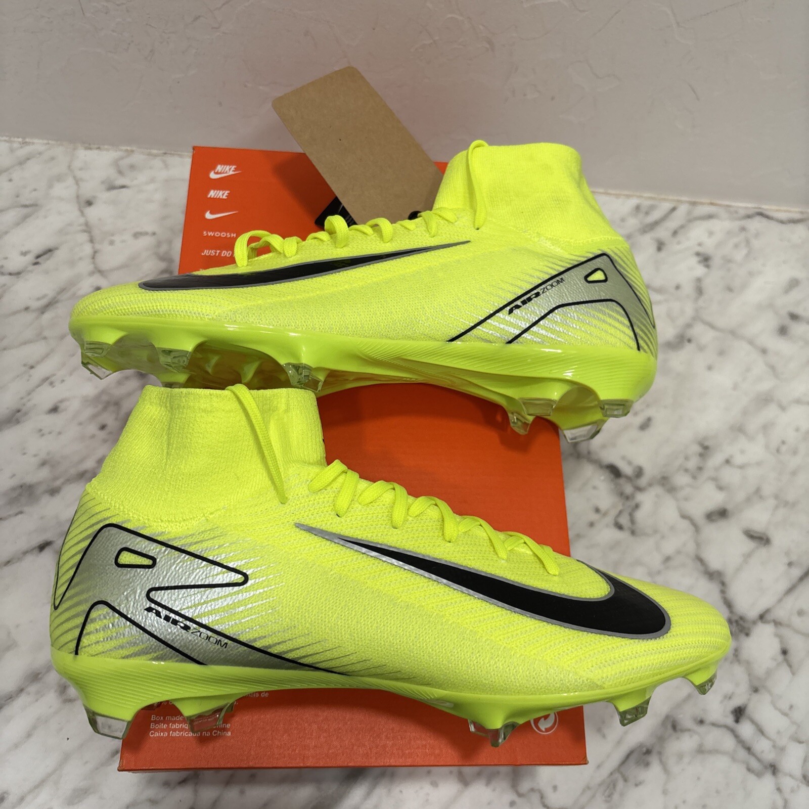 Size 9 - Nike Zoom Mercurial Superfly 10 Pro FG Mad Voltage Pack for ...