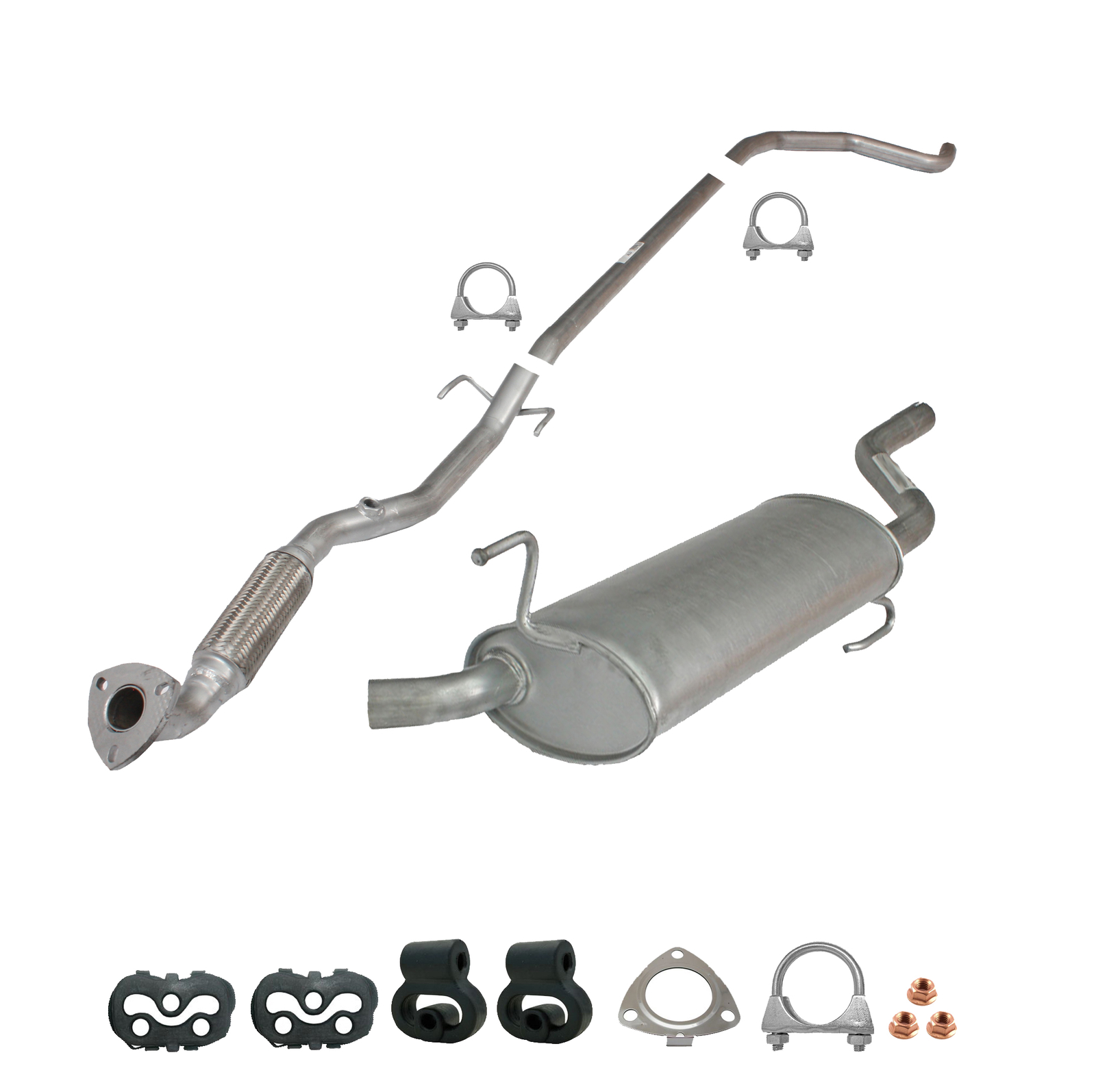 Auspuff Opel Corsa D