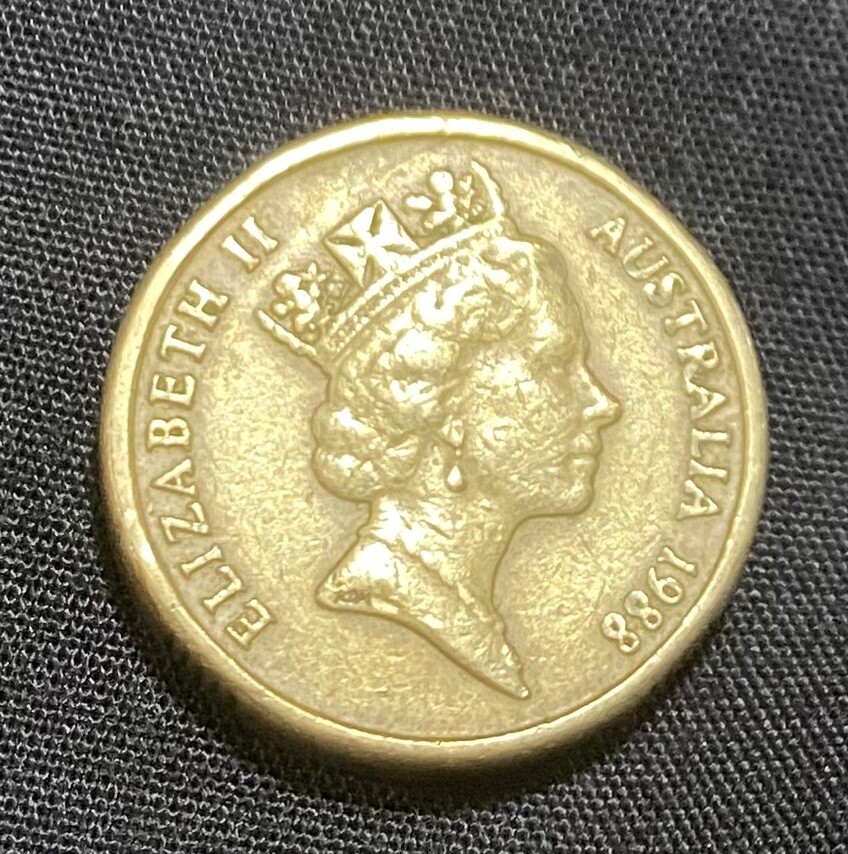 Super Rare $2 Coin RDM mintmark with HH 1988 Australian $2 Dollar Coin ...