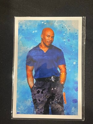 Eric King Sgt. Doakes Dexter 4x6 Sketch Photo John Rudolph Signed V2 | eBay