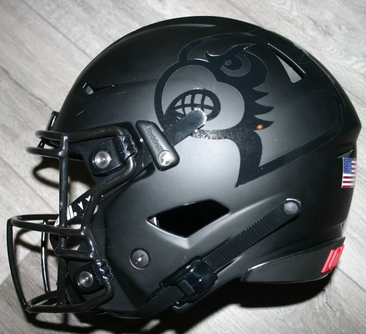 Louisville Football Helmet New Black