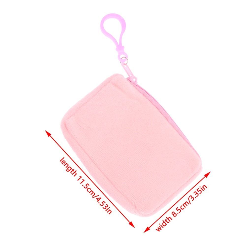 1Pcs Pure Color Square Coin Purse ID Card Bag Cute Wallet Coin Bag for ...