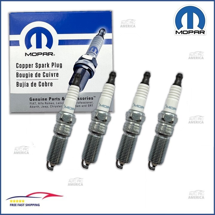 Mopar Chrysler Jeep Dodge Ram 5.7L HEMI Copper Spark Plugs 68303913AA ...