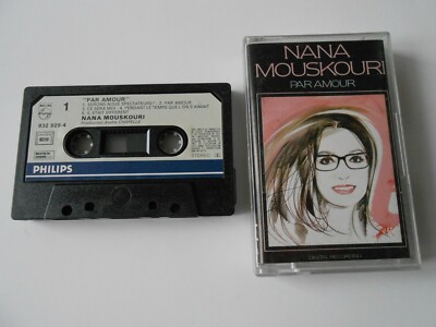🎧 Cassette audio / K7 / Audio Tape - NANA MOUSKOURI - par amour 🎧 | eBay