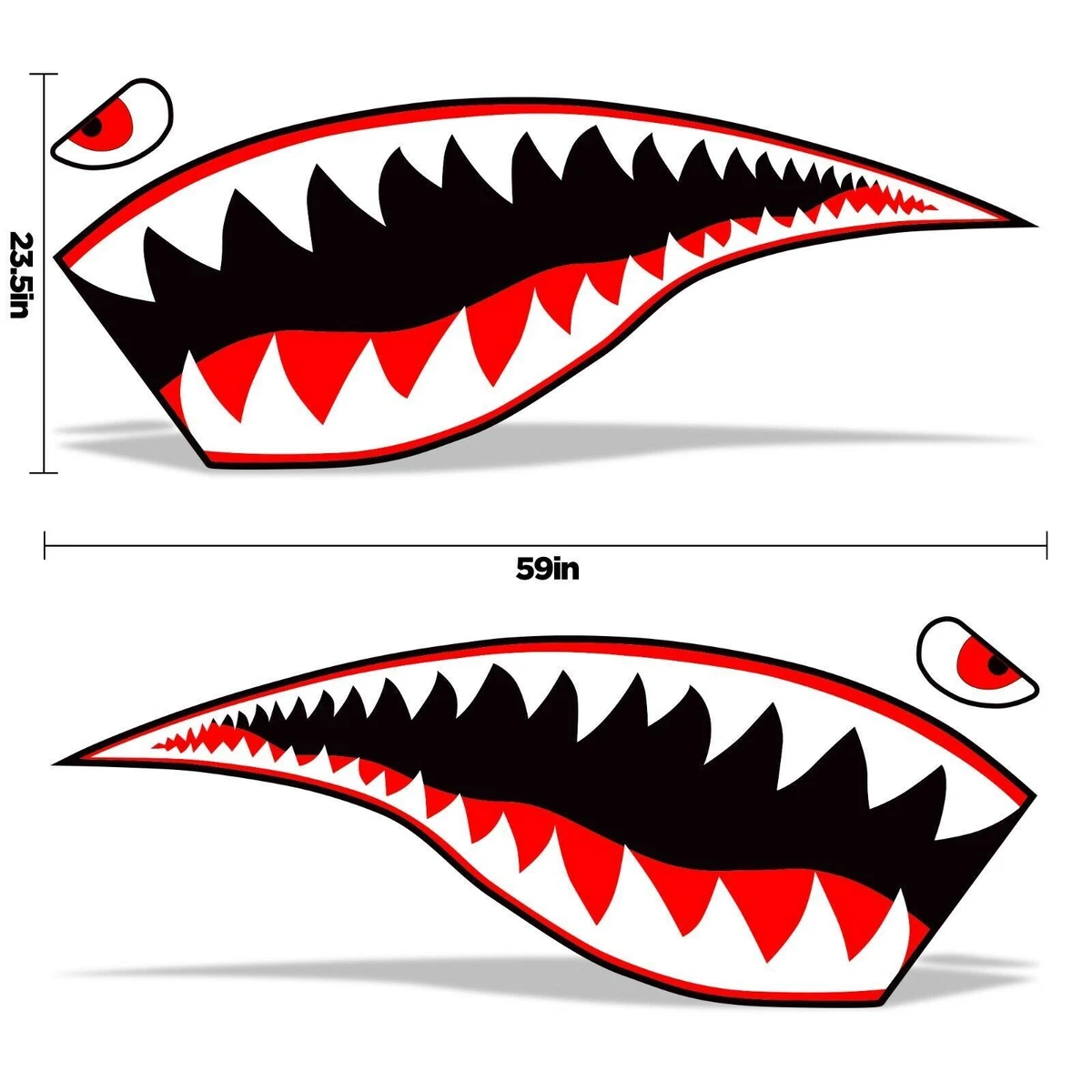 Shark Decals Stickers