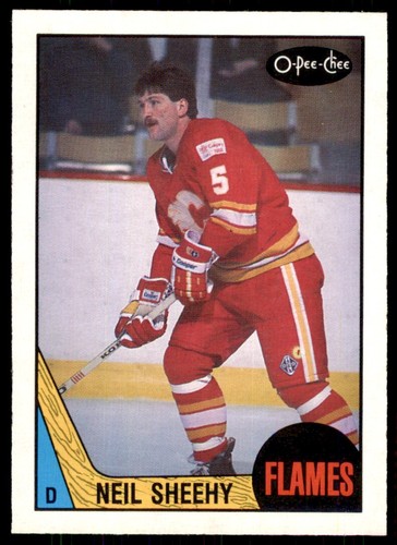 1987-88 O-Pee-Chee Neil Sheehy . Calgary Flames #213 | eBay