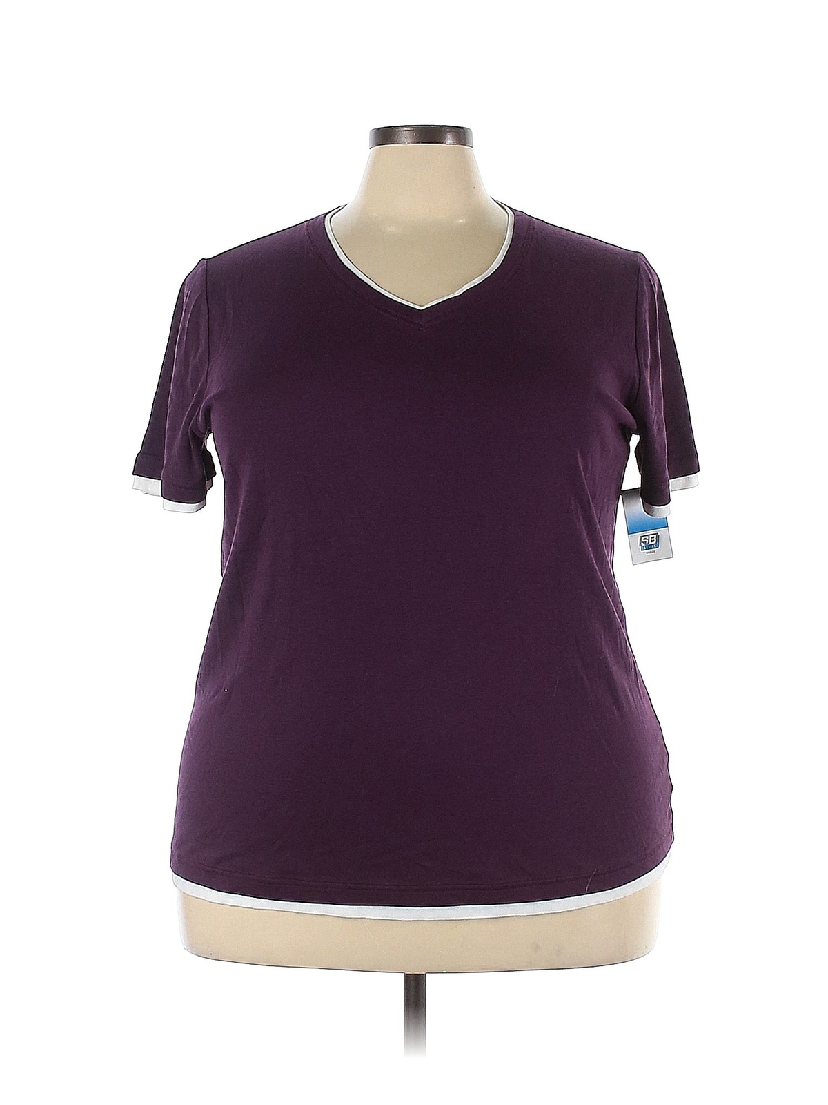 NWT SB Active Women Purple Active T-Shirt 3X Plus | eBay