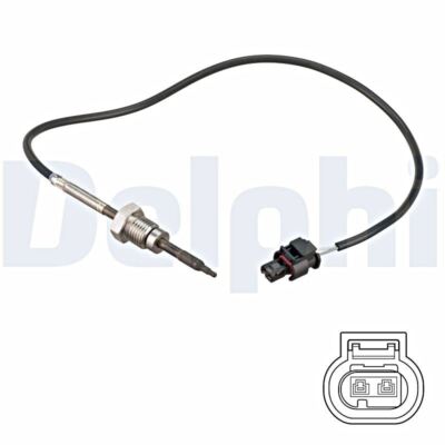 Exhaust Gas Temperature Sensor DELPHI Fits MERCEDES Clc-Class 01-14 ...