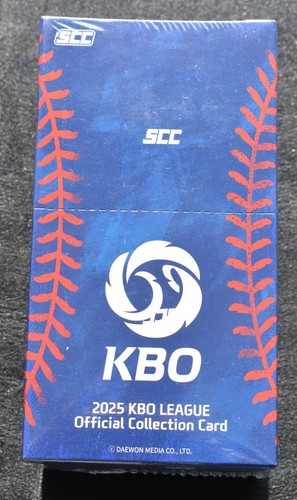 SCC KBO League 2025 Card Korea Baseball Collection 1 BOX 30Pack + FREE ...