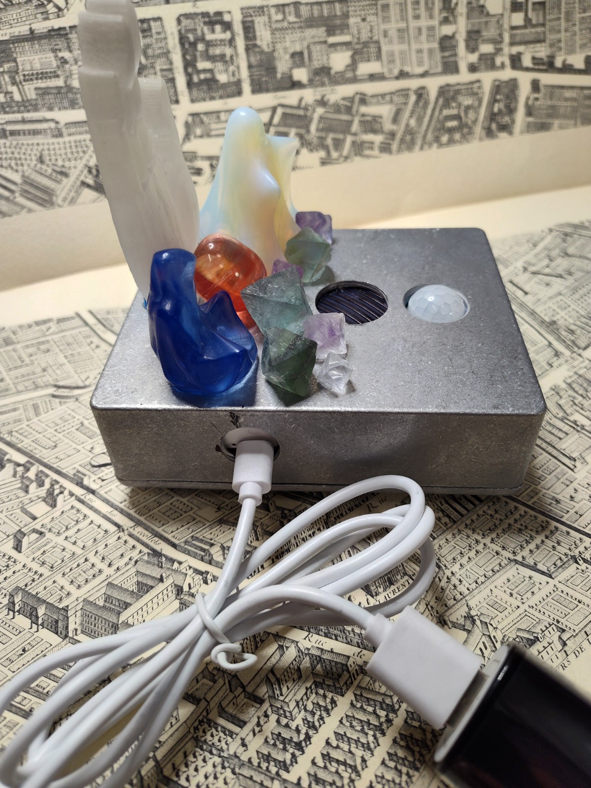 Paranormal Music Box Ghost Hunting Equipment Motion Sensor Custom Made ...