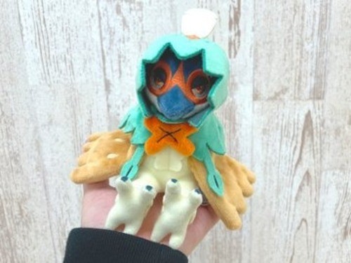 Pokemon Sitting Cuties Plush Rowlet Dartrix Decidueye Stuffed Toy Japan ...