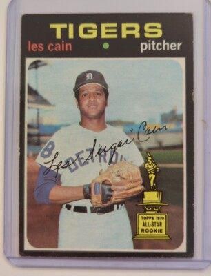 1971 Topps Les Cain # 101 Detroit Tigers | eBay