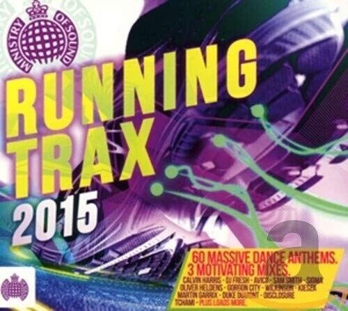RUNNING TRAX 2015 - 60 MASSIVE DANCE ANTHEMS - 3 CD DIGIPAK NEUF | eBay