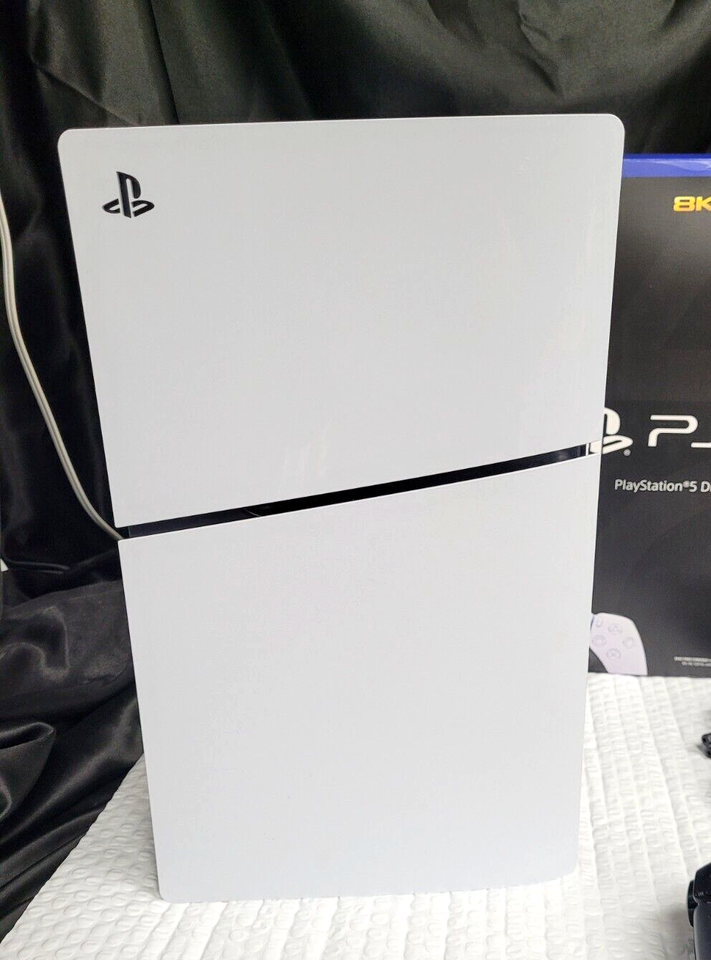 Sony PS5 Slim Digital Edition 1TB Video Game Console ~ CFI-2015 ~ White ...