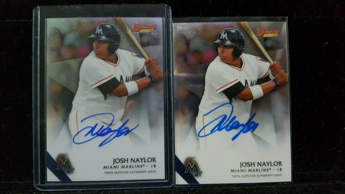 2015 Topps Bowman's Best Josh Naylor Autograph (2x) | eBay