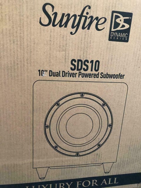 Sunfire SDS-10 Powered Subwoofer for sale online | eBay