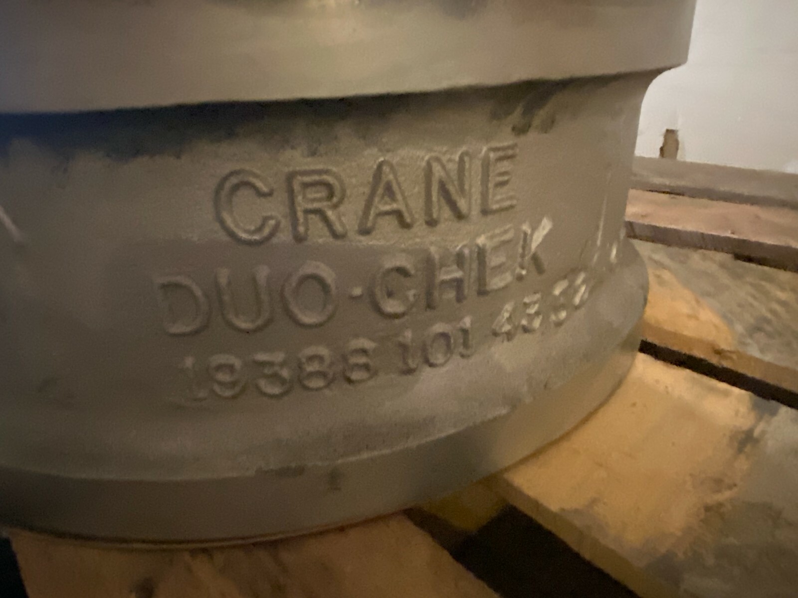 Crane Duo-Chek II 18" 150# Wafer Check Valve 285 PSI G15SPF-T60 WCB RF ...