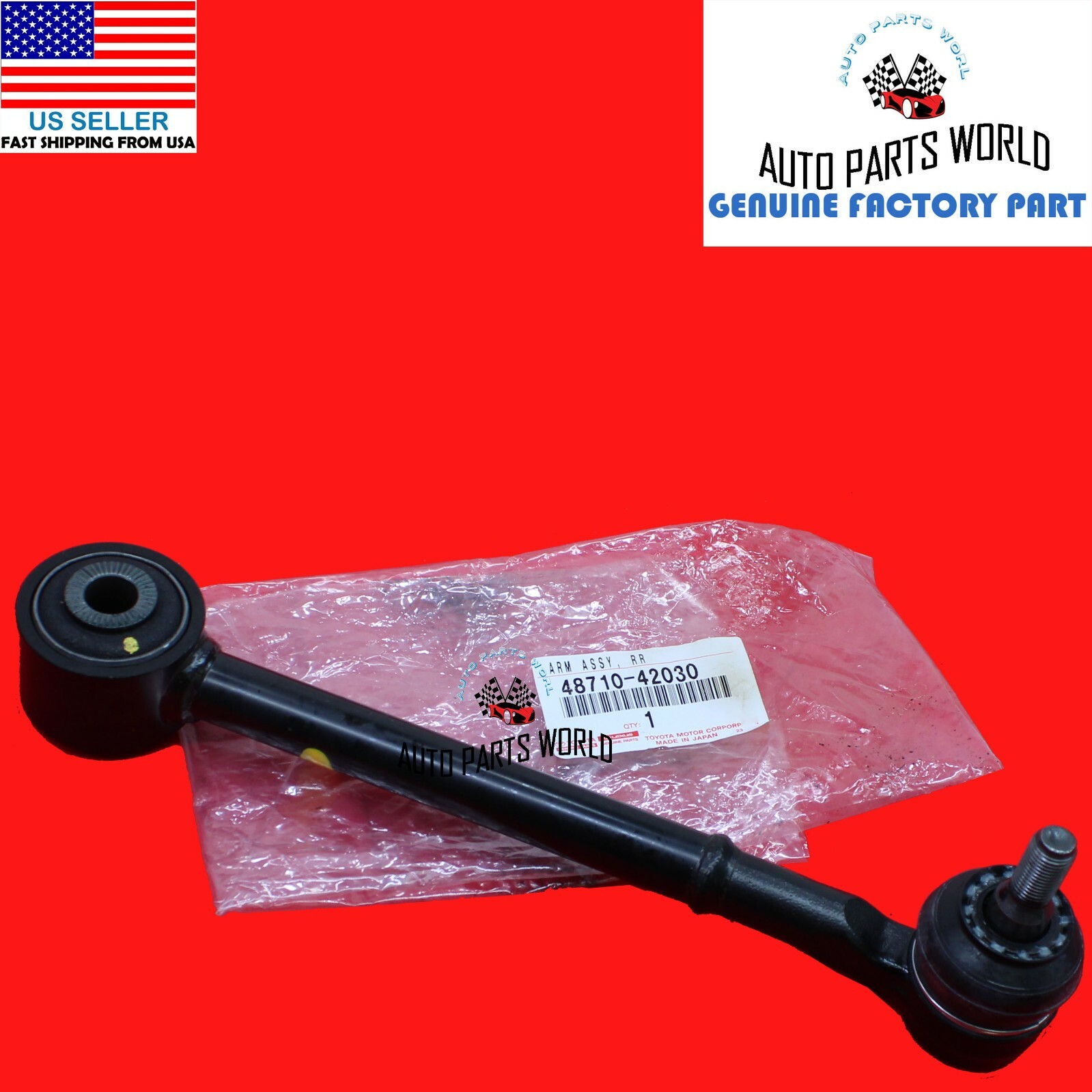GENUINE OEM TOYOTA 11-18 RAV4 RIGHT OR LEFT REAR UPPER CONTROL ARM ...
