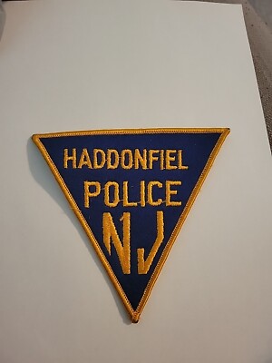 NJ Haddonfield New Jersey Police Shoulder Patch- Letter Missing- Unique ...