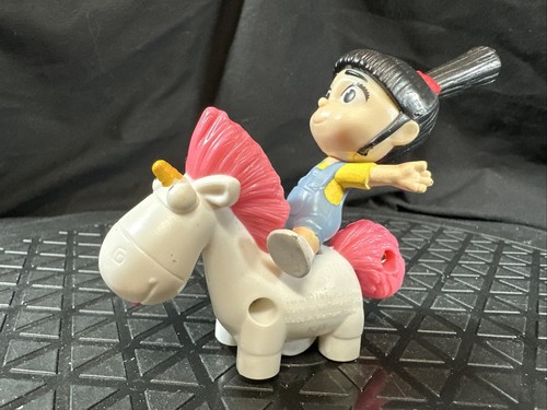 2017 McDonald's Despicable Me 3 #6 Fluffy Unicorn Agnes Toy_ | eBay