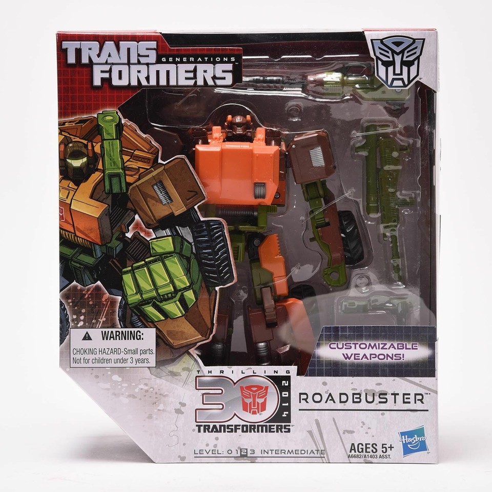 Hasbro Transformers Generations IDW 30th Anniversary Roadbuster Robots ...