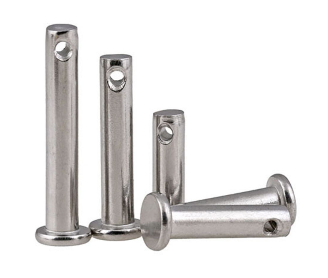 M6 M8 M10 M12 304 Stainless Steel Flat head Cotter-Pin / Clevis Pins ...