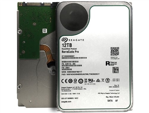 Seagate 12TB 7200RPM 256M SATA 6Gb/s 3.5'' Desktop Performance HDD ...