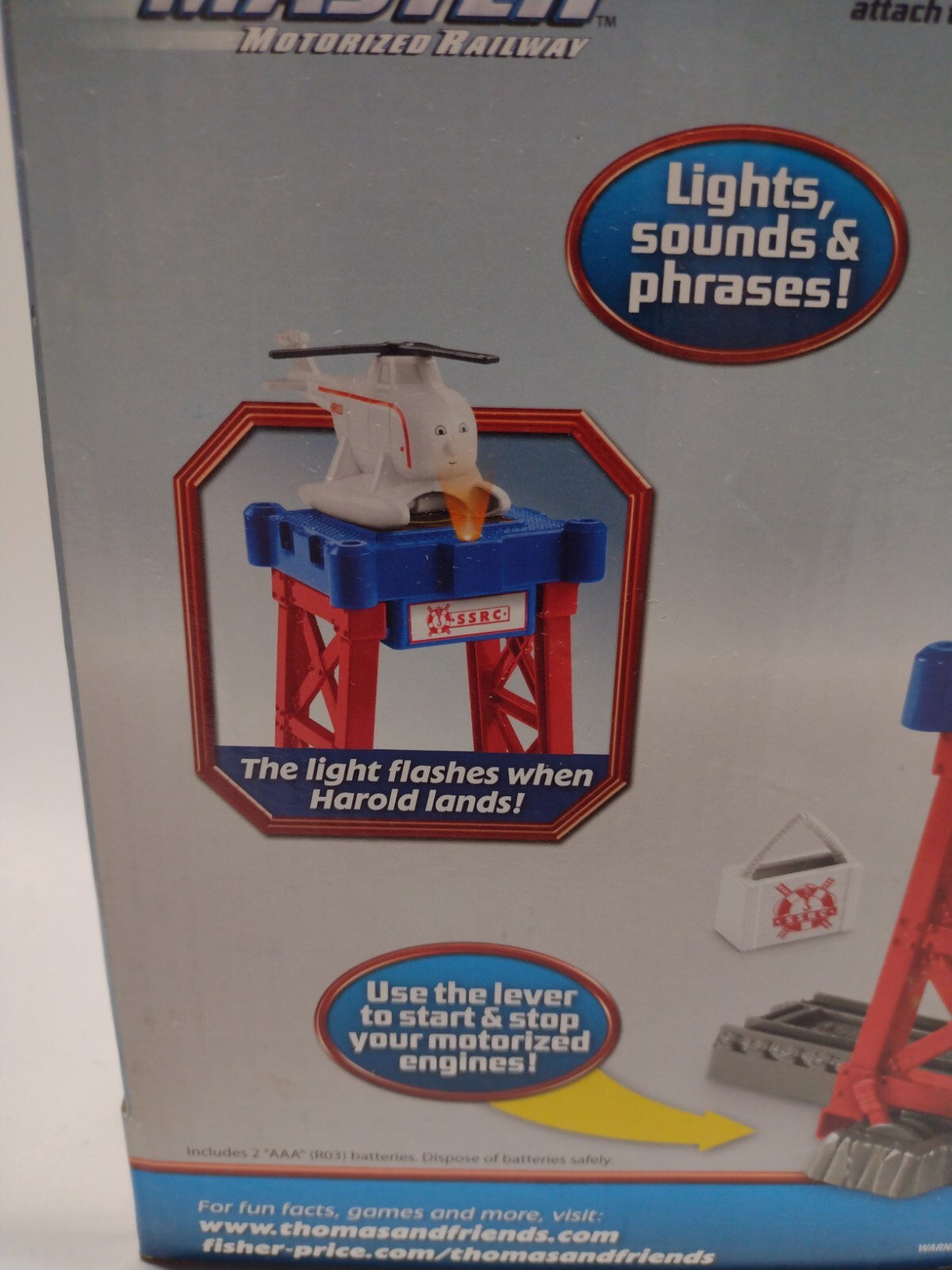 Fisher Thomas & Friends Trackmaster Harold's Helipad for sale online | eBay