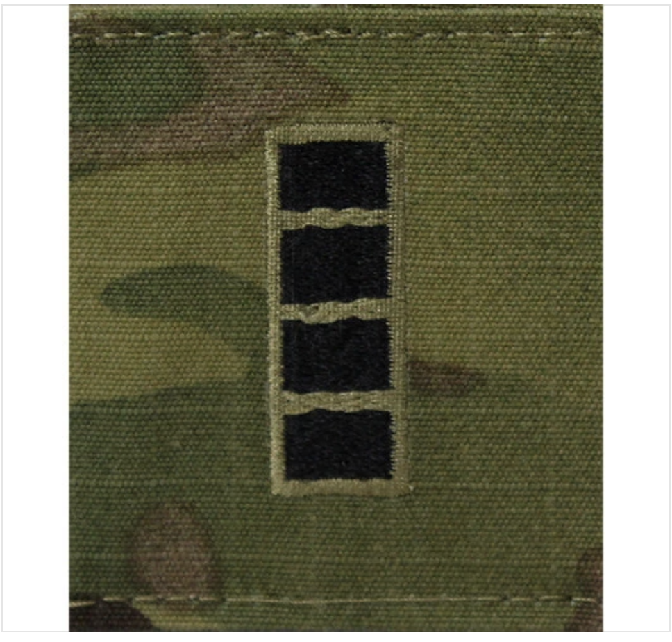 GENUINE U.S. ARMY GORTEX RANK: WARRANT OFFICER 4 - OCP JACKET TAB | eBay
