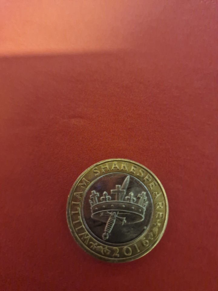 William Shakespeare £2 pound coin 2016 The Hollow Crown RARE | eBay UK