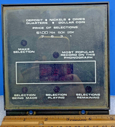 ROWE AMI 45 RPM JUKEBOX R85 DIGITAL AND PRICE DISPLAY WORKING TESTED | eBay