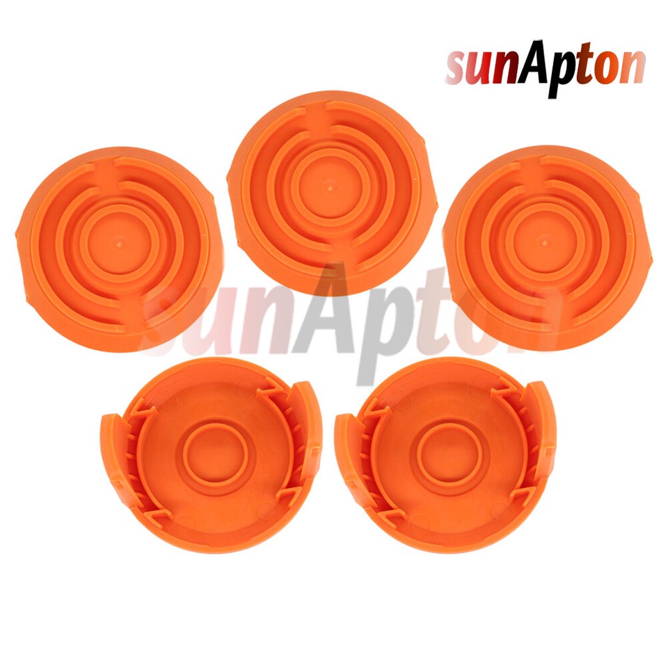 5 Pack Spool Cap Cover Worx 50006531 WA6531 For Cordless Grass Trimmer ...
