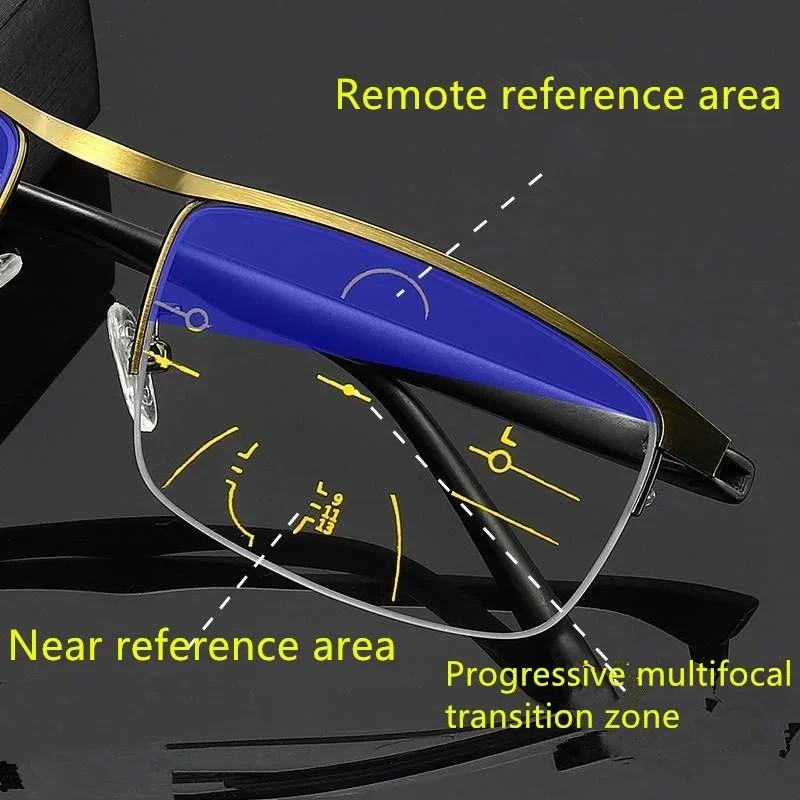 German Intelligent Color Progressive Auto Focus Reading Glasses See ...