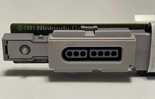 OEM Super Nintendo SNES Replacement Controller Port & Flex Cable Good ...