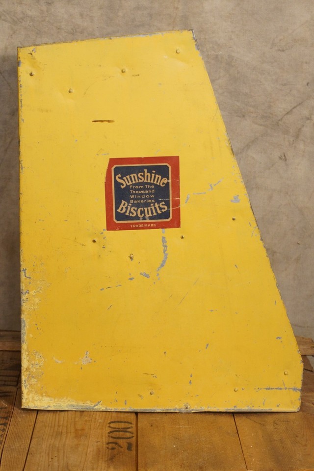 Antique Loose Wiles Biscuit Co. Sunshine Biscuit Metal Store Display ...