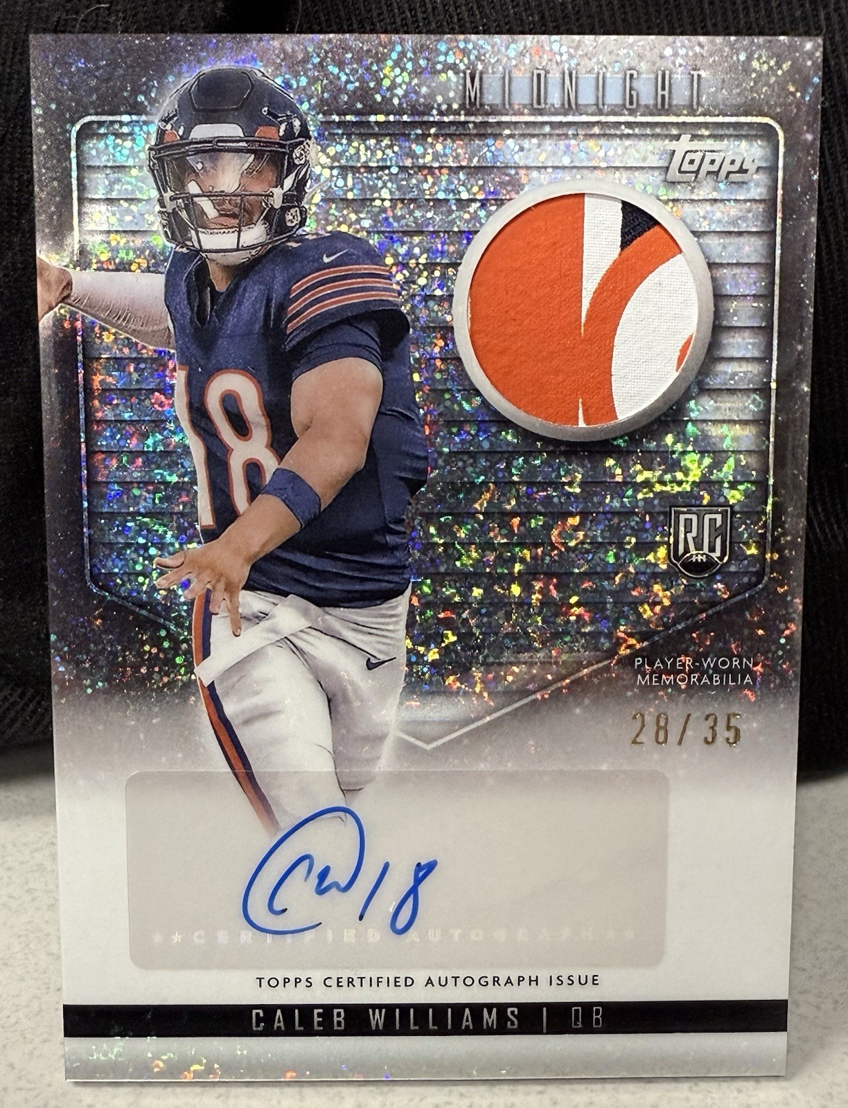 100 Most Watched Caleb Williams Football Card Auctions