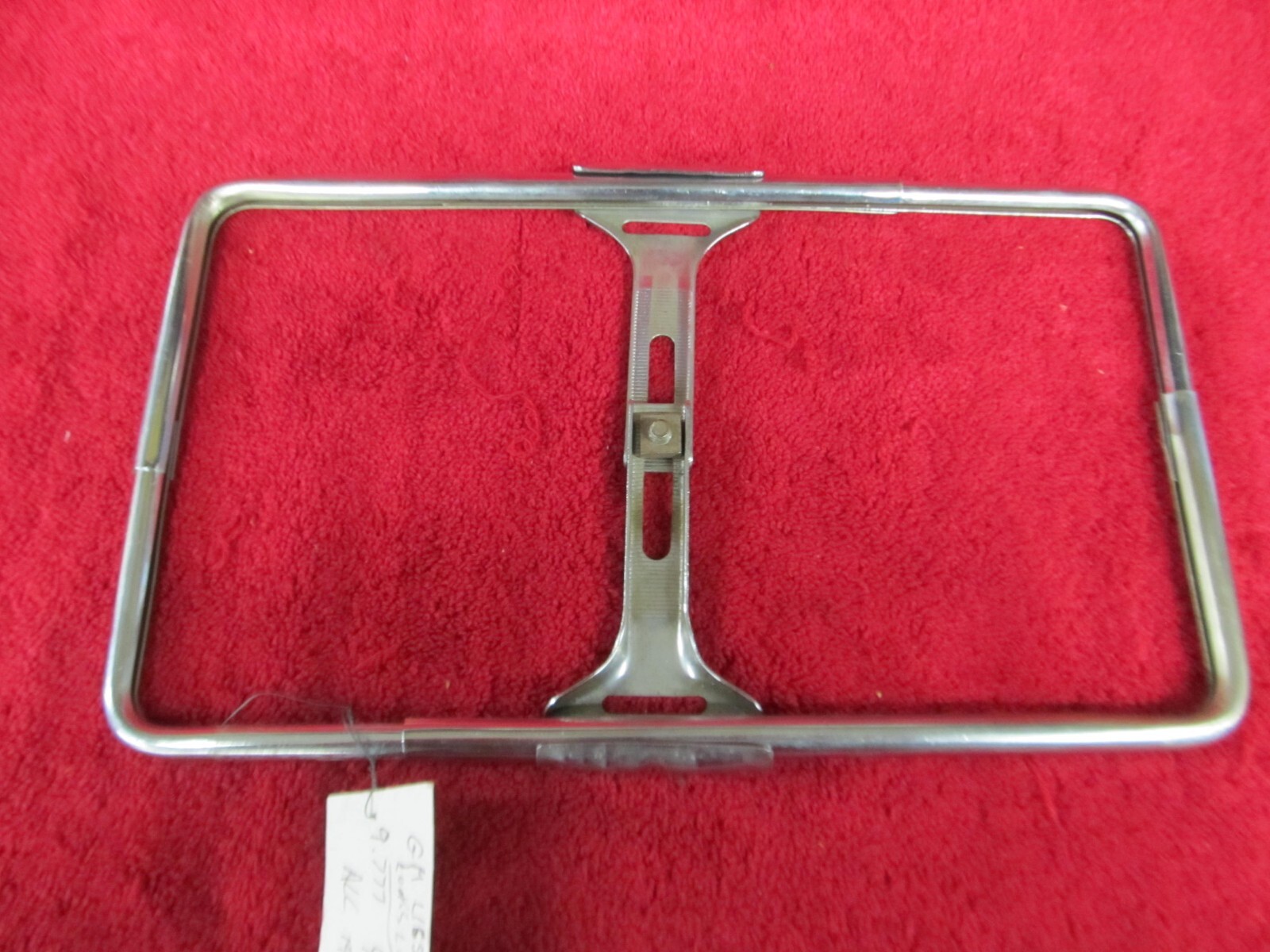 Accessory License Plate Frame Adjustable 1937-1954 GM La Bomba | eBay