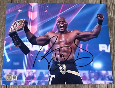 BOBBY LASHLEY THE ALMIGHTY SIGNED WWE 8x10 PHOTO B w/EXACT PROOF ...