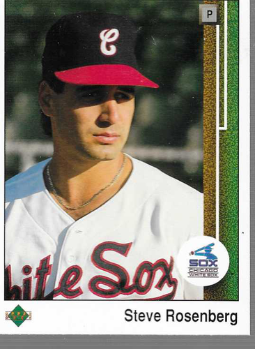 1989 Upper Deck Baseball Steve Rosenberg RC #715 Chicago White Sox | eBay