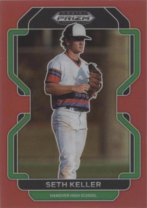 2022 Panini Prizm Draft Picks - Seth Keller #PDP185 Red Prizm (RC) for sale online | eBay