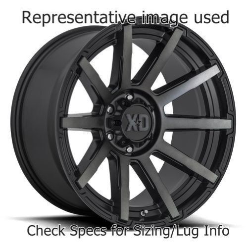 XD Wheels XD847 Outbreak 10x20 Satin Black with Gray Tint Rim for sale ...