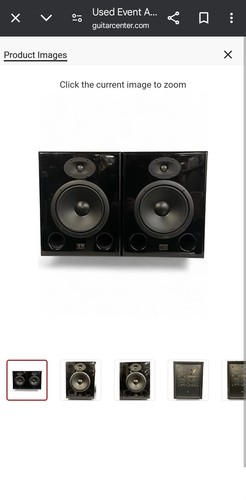 EVENT ASP8 STUDIO PRECISION ACTIVE MONITORS / PAIR | eBay