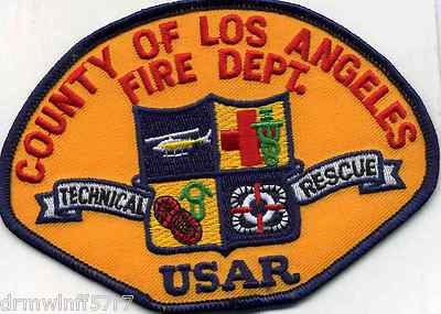 Los Angeles County U.S.A.R. - Technical Rescue, CA (5" x 3.75" size ...