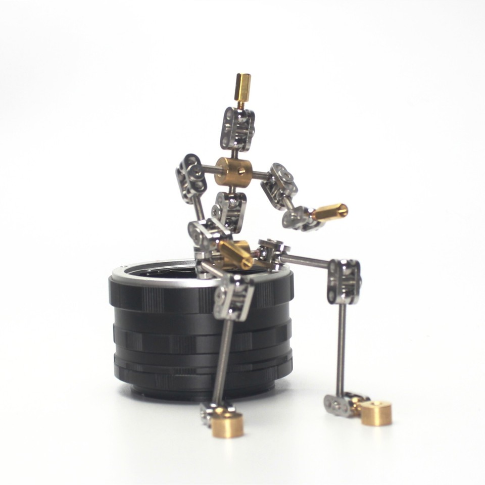 DIY Stainless Steel Human ARMATURE KIT for Studio Stop-Motion Animation ...