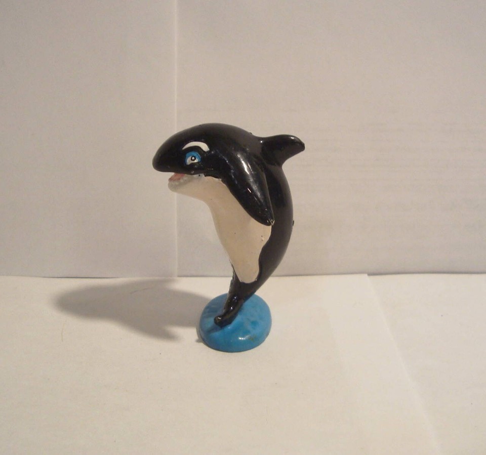 SHAMU THE KILLER WHALE FROM SEA WORLD PVC FIGURE CAKE TOPPER | eBay