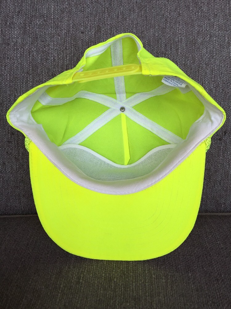 Vtg Neon Amoco West Pembina Slow Pitch Snap Back Hat 80's 90's Oil Gas ...